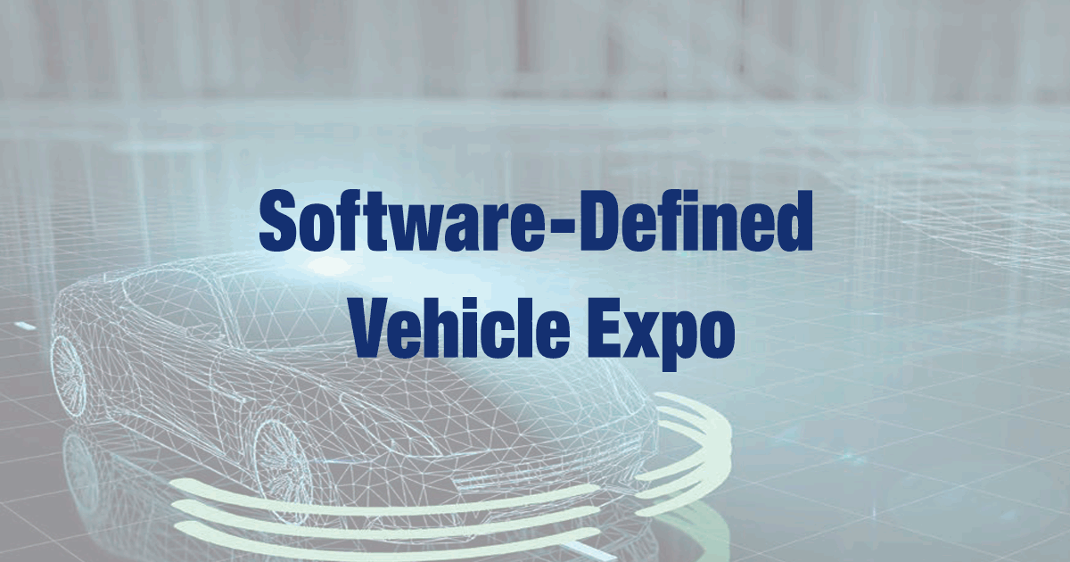 Software-Defined Vehicle Expo - In-Vehicle Software Development Exhibition